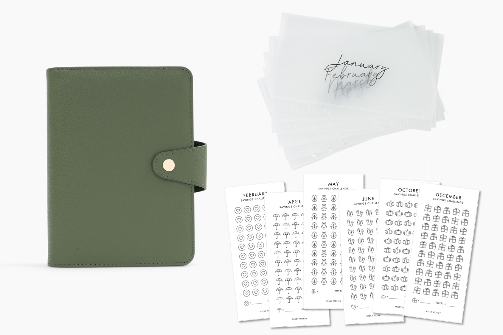 12 Month Savings Challenge Set – Missy Money