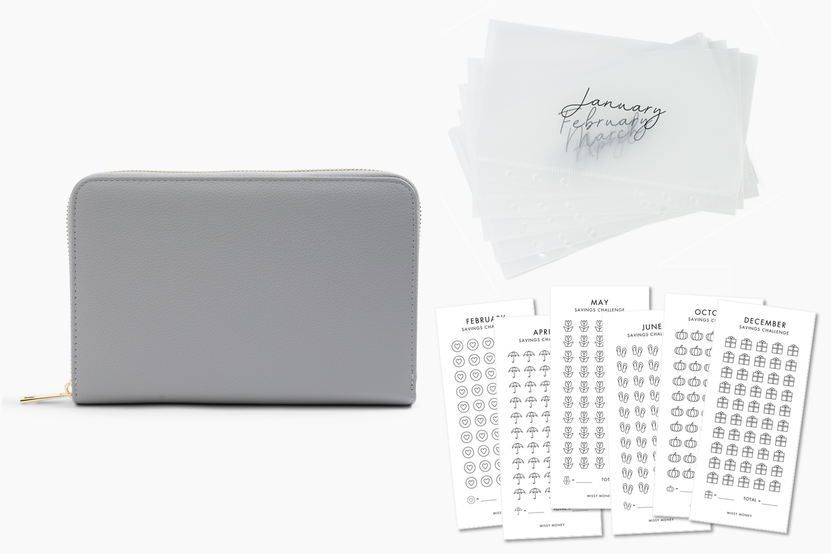 12 Month Savings Challenge Set – Missy Money