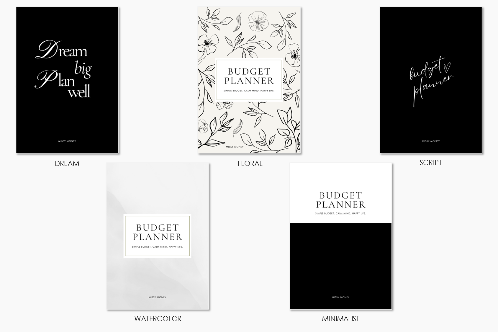 Budget Planner – Missy Money