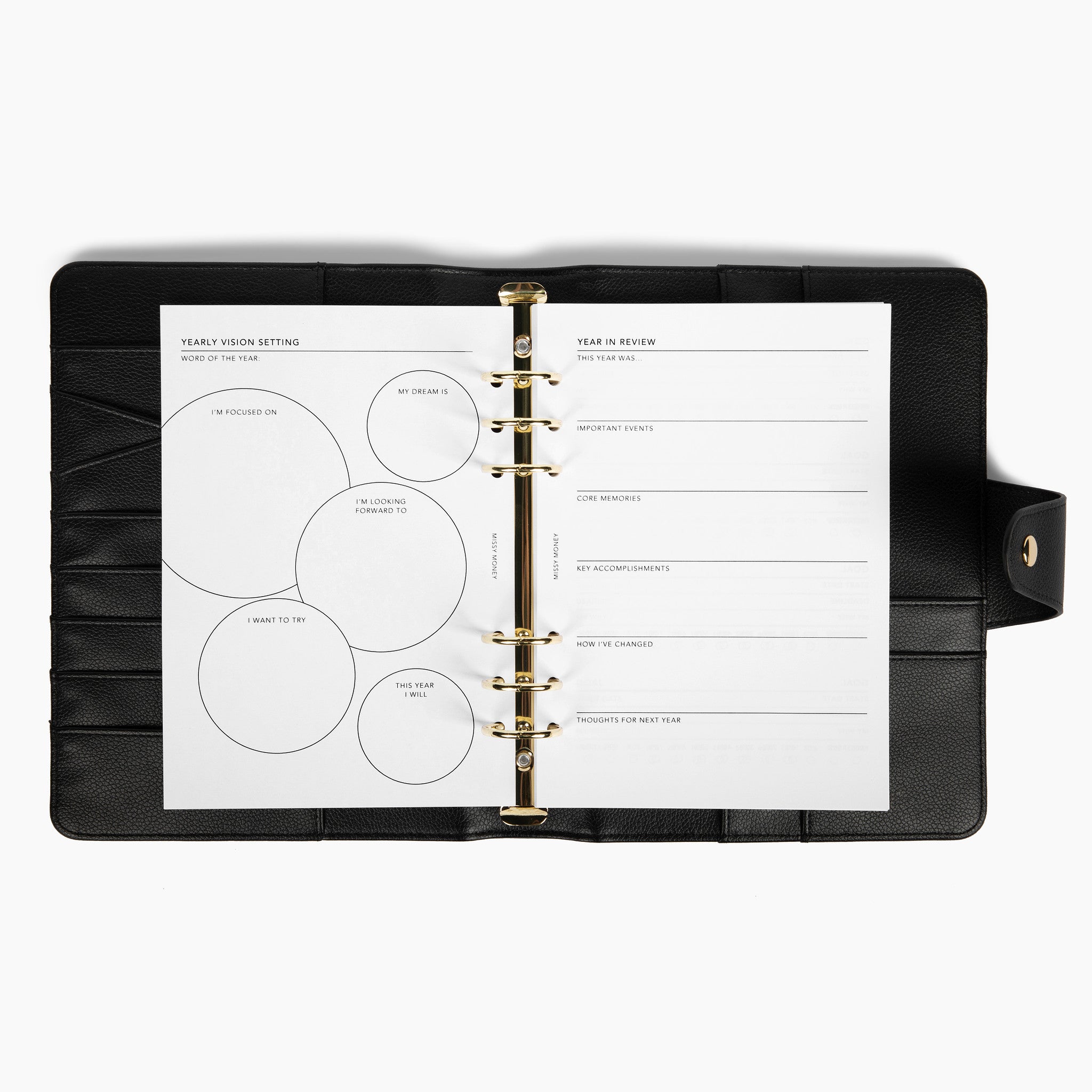 Yearly Overview Inserts – Missy Money